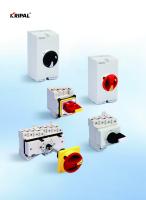 China IP66 Waterproof Electrical Rotary Pv Isolator Switch 1000V 32A For Solar System for sale