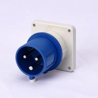 China 3 P 32A IP44 Protection Degree Industrial Plug Socket 230v With Long Life for sale
