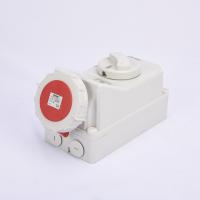 China 63A IP44 Mechanical Interlock Contactor Switch Sockets for sale
