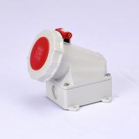 China Female Male 5 Pin 16A IP67 Industrial Power Socket for sale