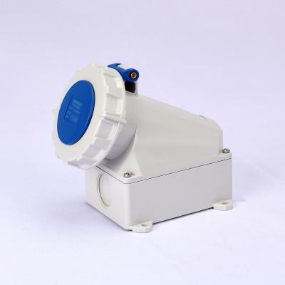 China Waterproof 3 Pin 16A 230v Industrial Male Female Socket for sale