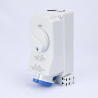 China Interlocked IP44 63 Amp Electric Male Female Socket for sale