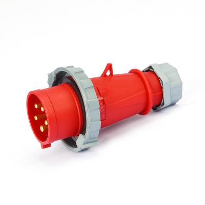 China Anti Corrosion 400V IP44 16A 4P Waterproof Industrial Plugs for sale