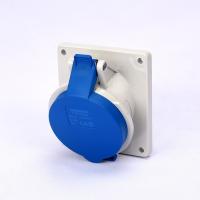 China 3P 16A 220V Electrical Panel Mounted Socket Single Phase Waterproof for sale