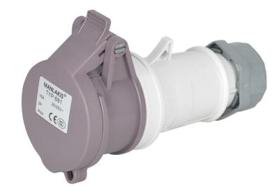 China Durable IP44 2P 24V 32A Industrial Low Voltage Connector IEC Standard for sale