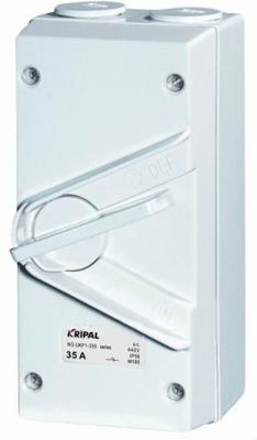 China 20A IP66 440V Three phase four stage isolating switch AS standard for sale