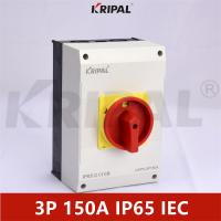 China 150A 3P IP65 Industrial Waterproof UKP Isolator Switch IEC standard for sale