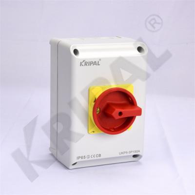 China Purple Horn IP65 Main Switch And Maintenance Switch 230-440V 3P 63A for sale