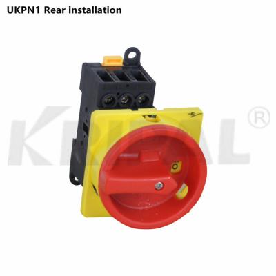 China ON OFF Changeover Rotary Switch 3P 230V 440V IP65 IEC Standard for sale