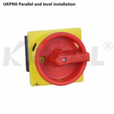 China 10A 3 Pole Waterproof Rotary Isolator Switch Changeover IEC Standard for sale