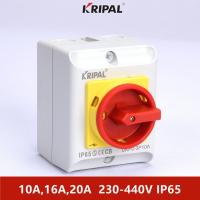 China 3P 4P 230-440V IP65 Waterproof Change Over Switch Load Isolation for sale