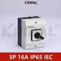 China IEC Standard 16A Triple Pole Rotary Changeover Selector Switch for sale