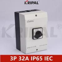 China 32A 3P 230-440V IP65 Electric Cam Changeover switch IEC standard for sale