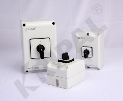 China Waterproof Rotary Voltage Selector Switch 10-100A IP65 IEC Standard for sale