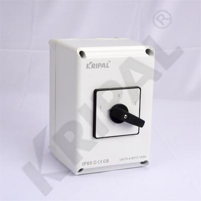 China IEC standard IP65 63A 4P Electrical Selector Switch waterproof for sale
