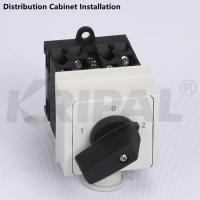 China 20A 3Pole IP65 Manual Changeover Cam Switch Safe And Reliable for sale