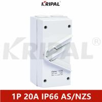 China 250V 1P Weatherproof Outdoor Isolating Switch Australian standard for sale