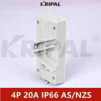 China 4P 20A 440V Waterproof Isolator Switch Outdoor Australian standard for sale