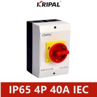 China PC IP65 40A 3 Phase Isolator Switch Light Control Switch IEC standard for sale