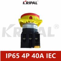 China 230-440V 63A 3 Pole Isolator Switch IP65 IEC Standard Waterproof for sale