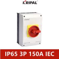 China 4P 63-150A 230-440V CE Approval Waterproof IP65 Isolator Switch for sale