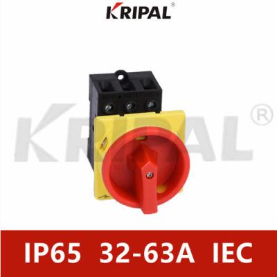 China 32A 3 Pole 230-440V IP65 Waterproof Isolator Switch IEC standard for sale