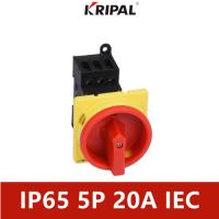 China 5 Pole 230-440V IP65 Electrical Isolator Switch For Power Plant for sale