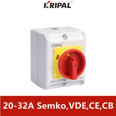China IP65 3 Phase 4 Pole IEC Waterproof Isolator Switch UKP 230-440V for sale