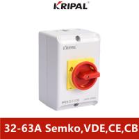 China 3 Pole IP65 Rotary Isolator Switch 230-440V 32Amp IEC Standard for sale