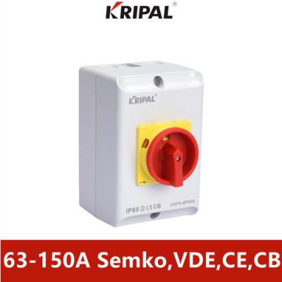 China IP65 3 Phase Waterproof Isolator Switch UKP 63A 80A 100A 125A 150A for sale