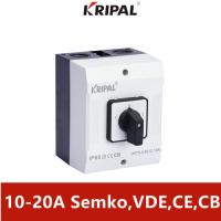 China Single Phase 3 Position Changeover Switch Safety IP65 10A 16A 20A for sale