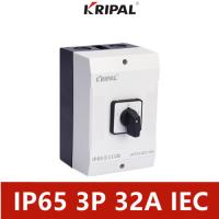 China 32A 3 Pole IP65 Waterproof Lever Switch 230-440V CE Certificate for sale
