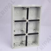 China PC Waterproof Combination Switched Sockets 1 2 3 4 6 9 12 Ways for sale