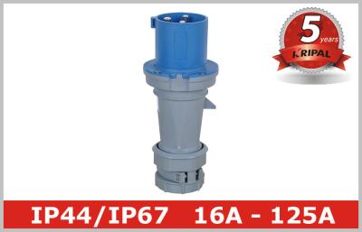 China Safety IEC Receptacle Industrial Plugs / 32 Amp Industrial Socket for sale
