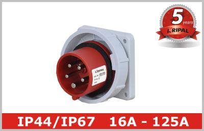 China Pin Sleeve Electrical Connectors Industrial Plugs Male Socket 380V for sale
