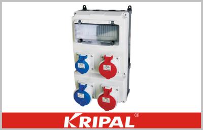 China IP44 Indoor Plastic Electrical Distribution Box for Standby Power Supply for sale