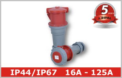 China Three Phase CEE Industrial And Multiphase Power Plugs And Sockets for sale