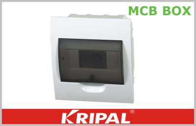 China ABS Flush MCB Distribution Box Wall Mounted for Hotel / Hospital / Restaurant for sale