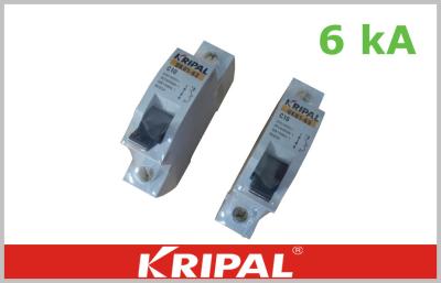 China 240V / 415V Compact Mini Circuit Breaker 1/2/3/4 P Short Circuit&overload Protection curve B/C/D 6KA 4.5KA on off for sale