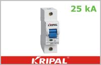 China 25KA MCB 240V Circuit Breaker 1 Pole with High Breaking Capacity for sale