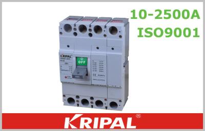 China 350A Small Molded Case Circuit Breaker 4 Pole MCCB with Motor Distribution for sale