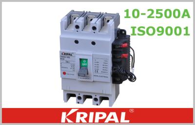 China Magnetic Trip Molded Case Circuit Breaker Earth Leakage , UVT SHT Approvals for sale