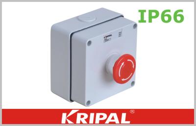 China IP66 Weatherproof Outdoor Sockets Push Button Power Control Box for sale