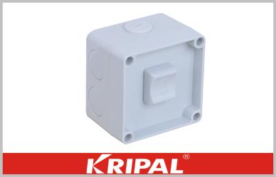 China Single Pole Single Throw Switch Isolator Socket with Surface Mounting for sale