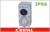 China Industrial IP66 Waterproof Switch Socket 10A 15A 16A 20A 30A 32A 40A 50A for sale