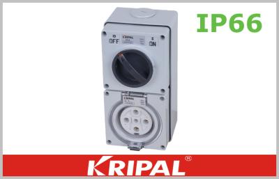 China Industrial IP66 Waterproof Switch Socket 10A 15A 16A 20A 30A 32A 40A 50A for sale