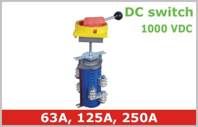 China High Speed Load Break 3 Position Rotary Selector Switch 125A for sale