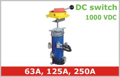 China Professional Isolator Power Selector Switch 250A 1000V DC Solar PV System for sale