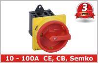 China Semko Communication 5 Pole Rotary Isolator Switch DIN Rail , CE Rohs for sale