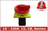 China Commercial Lighting Rotary Isolator Switch with Front Mounting , Lockable for sale